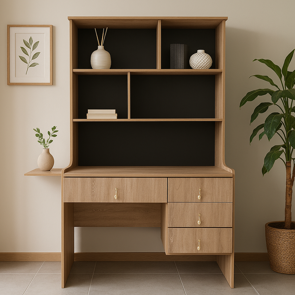 Escritorio Librero Mark 1m – MEGA DORADO